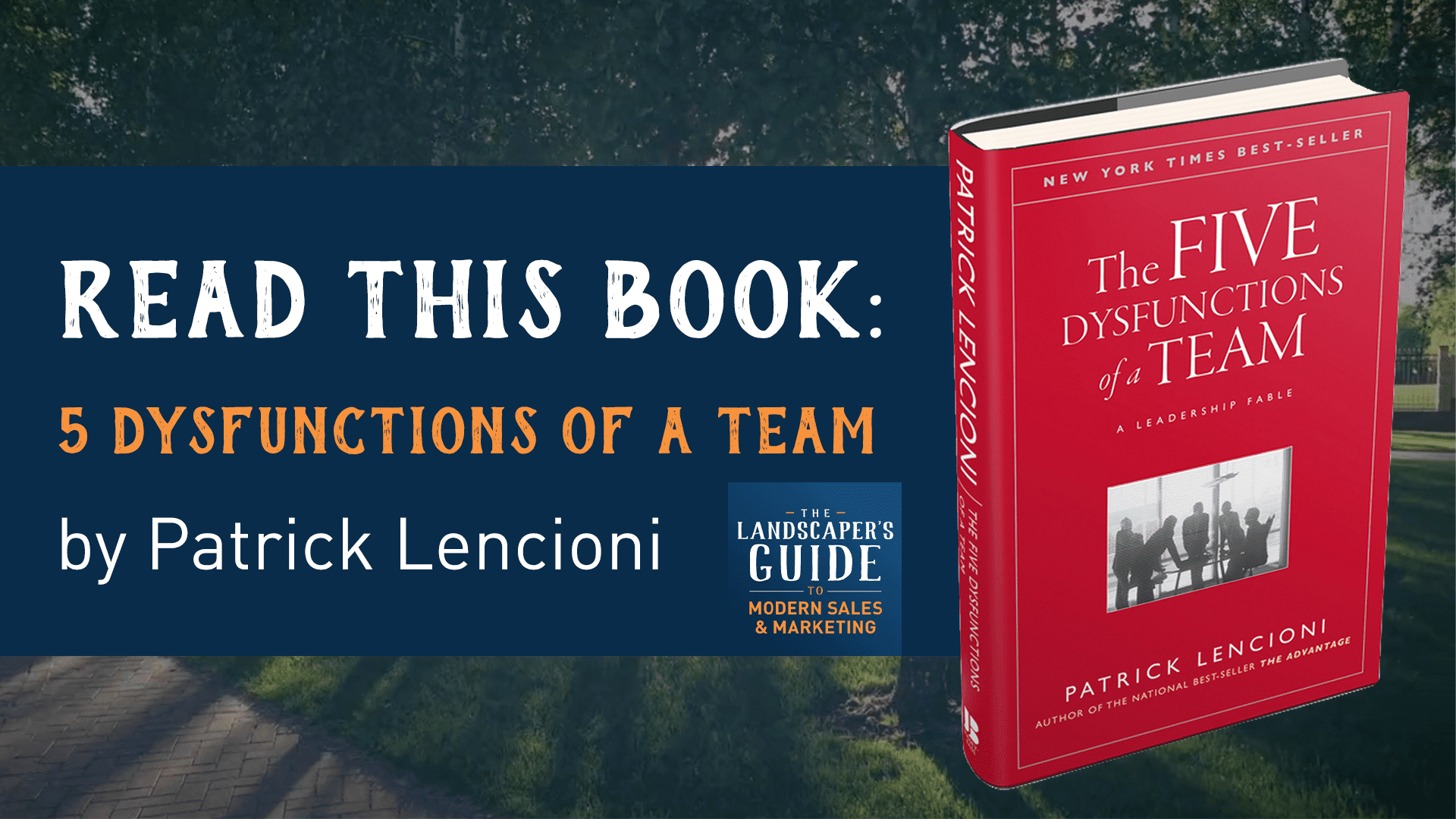 Read This Book: The 5 Dysfunctions Of A Team By Patrick Lencioni